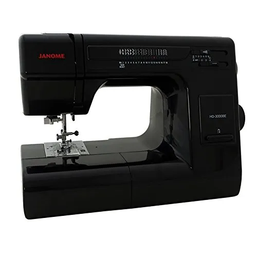Janome Heavy Duty HD-3000 Black Edition: Sewing Machine with Bonus 6 ...