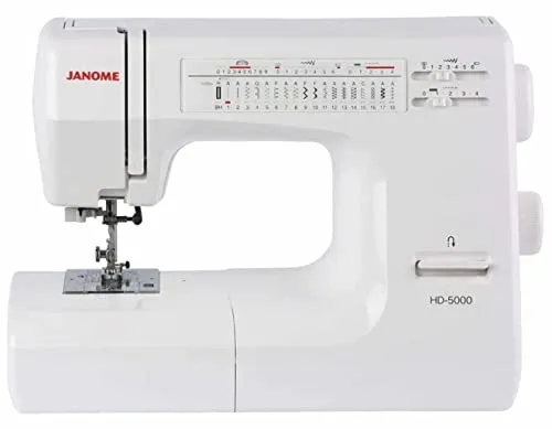 Janome HD5000: Heavy Duty Sewing Machine: Complete Review and Customer ...