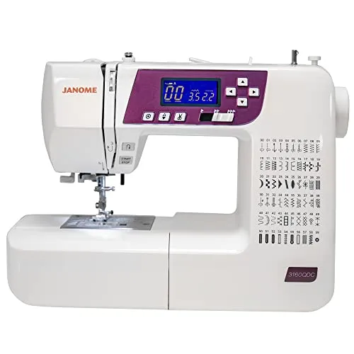 Janome 3160QDC-G: Sewing and Quilting Machine with Bonus Quilt Kit ...