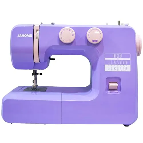 Janome 001LOVELY: Lovely Lilac Easy-to-Use Sewing Machine: Complete ...